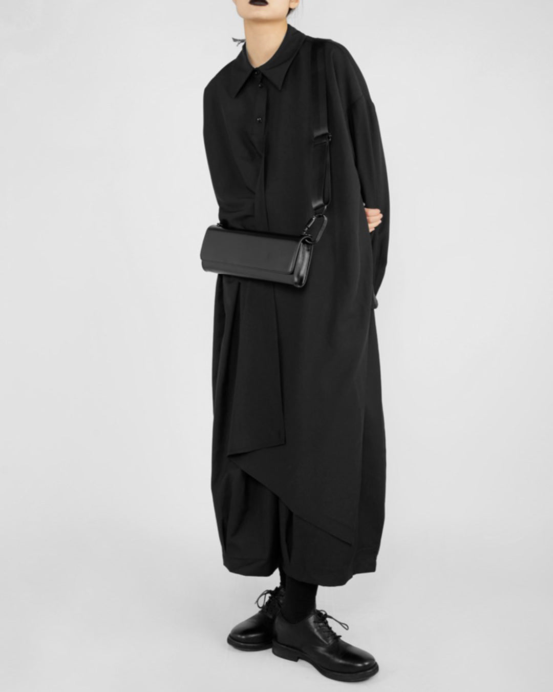 ♠♥RETRO BAGUETTE SHOULDER BAG – Black Gravity