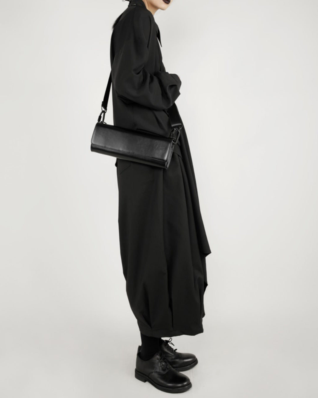 ♠♥RETRO BAGUETTE SHOULDER BAG – Black Gravity